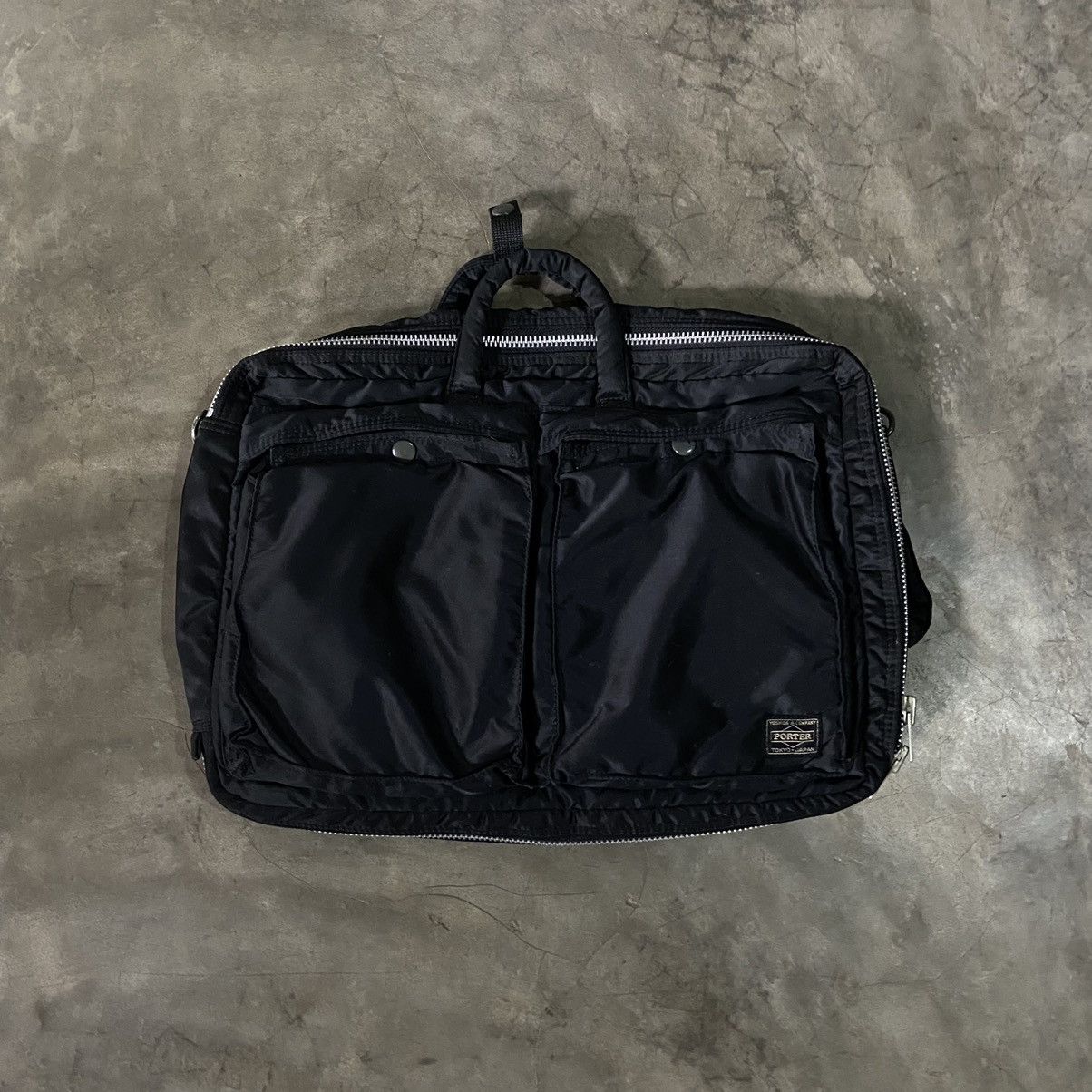 Japanese Brand × Porter Porter Yoshida Tanker 3-Way Briefcase ...