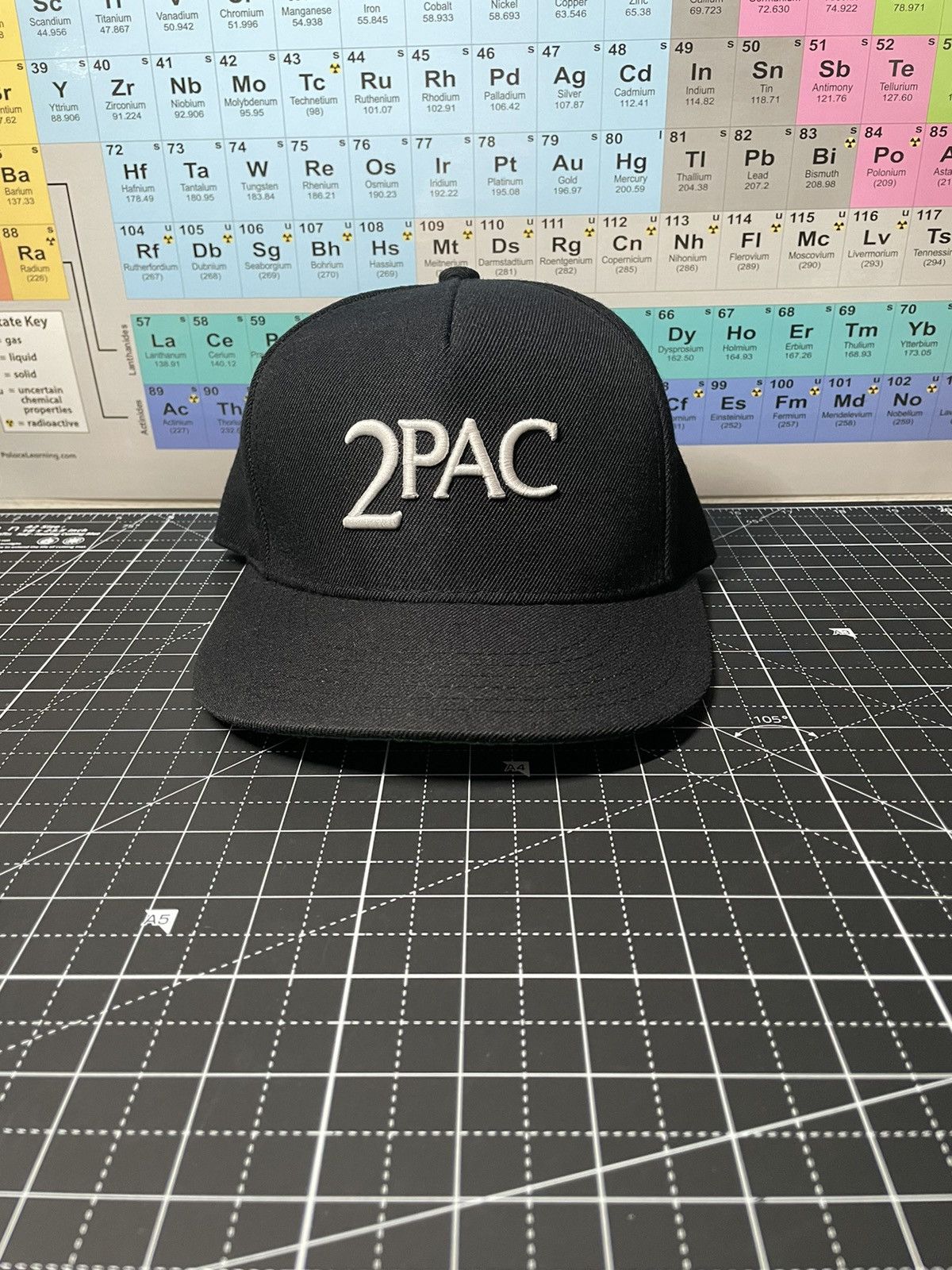 Death Row Records × Vintage 2Pac Shoe Palace Snapback Hat Tupac Hat All ...