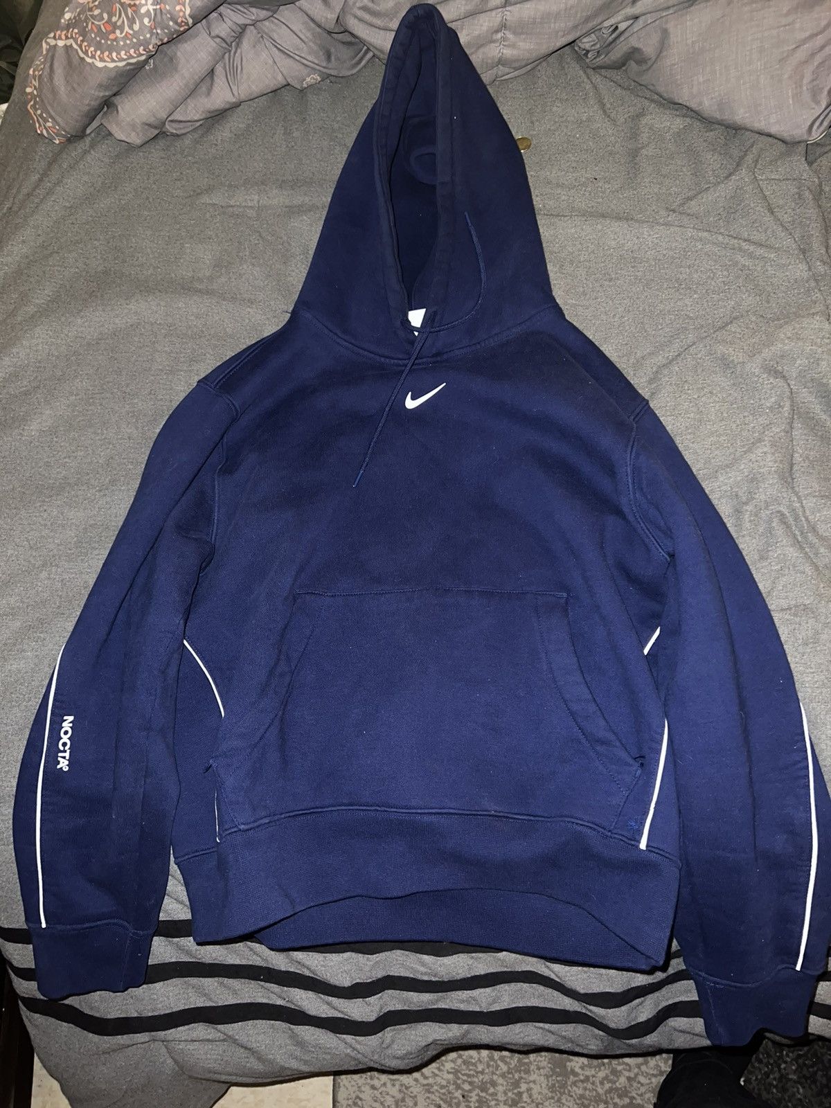 Drake × Nike NIKE X NOCTA BLUE HOODIE SIZE M | Grailed