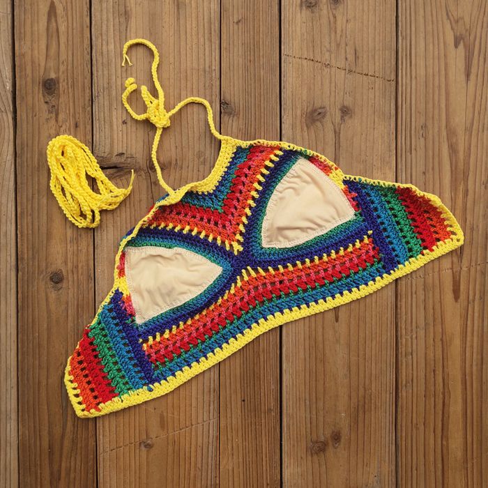 Other Boho Inspired Handmade crochet bohemian boho beach bikini | Grailed