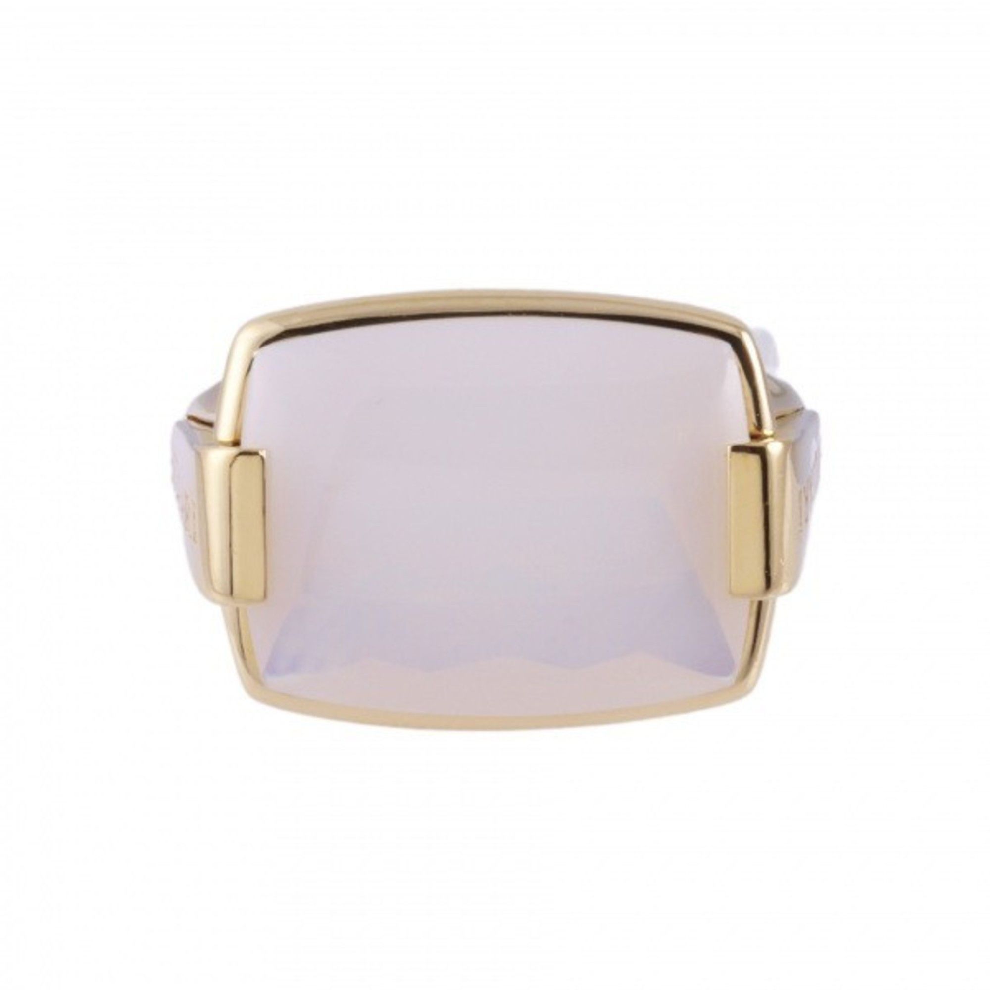 Bvlgari Bvlgari Allegra Milky Quartz Ring K18YG Yellow Gold | Grailed