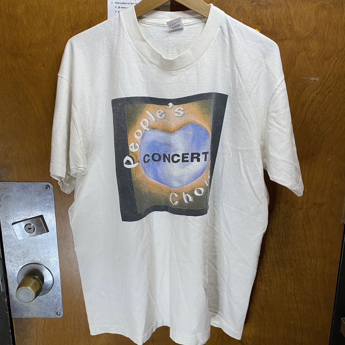 Tour Tee × Vintage 1990s the people’s concert band tee | Grailed