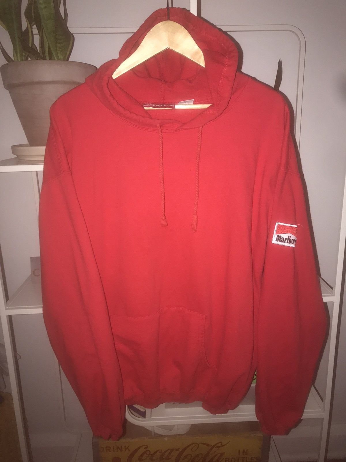 Vintage Vintage Red Marlboro Boxy Hoodie | Grailed