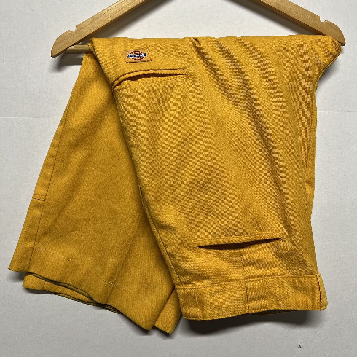 Dickies × Streetwear × Vintage VTG 90s YELLOW DICKIES WORK WEAR PANTS ...