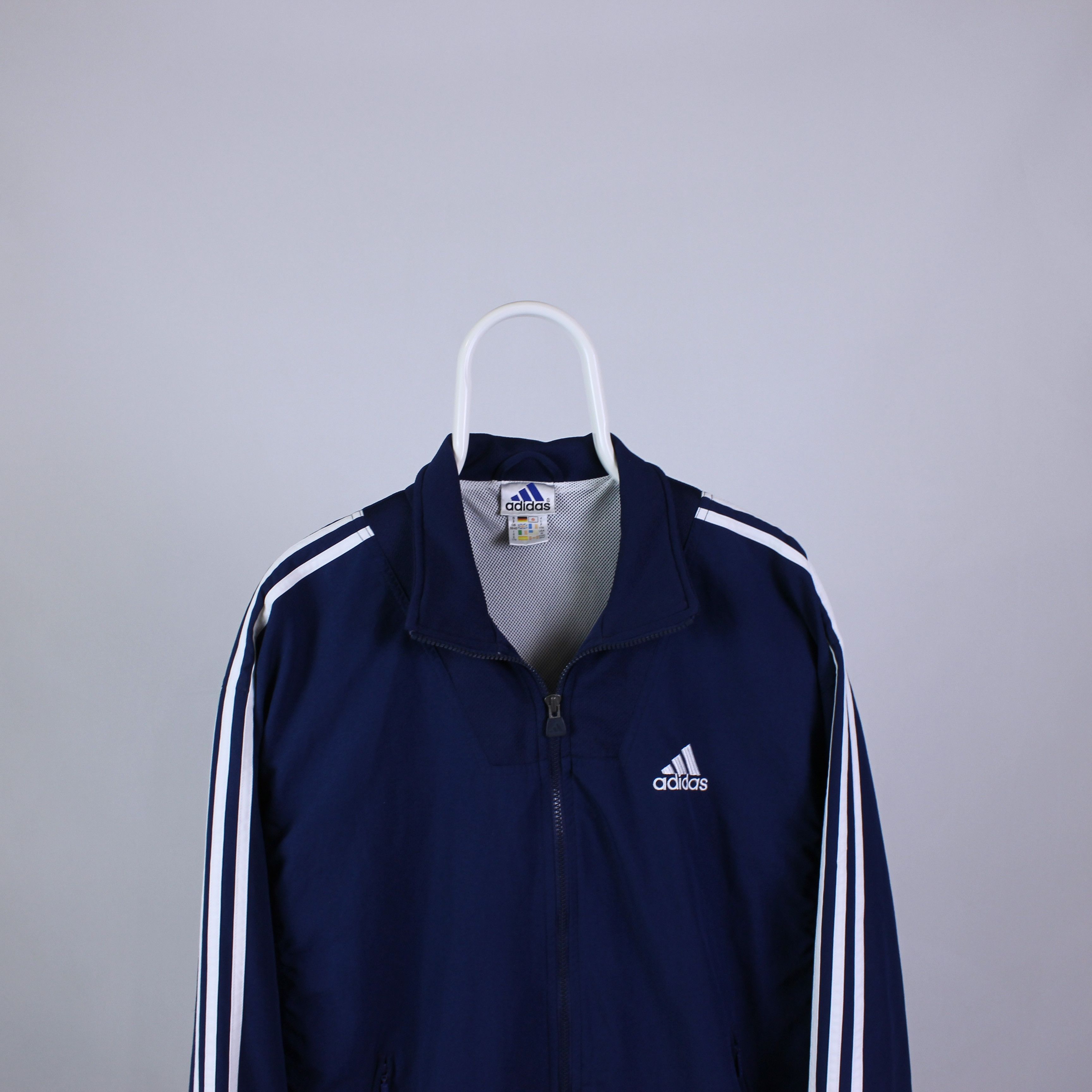 Adidas Vintage adidas tracksuit jacket rare logo | Grailed