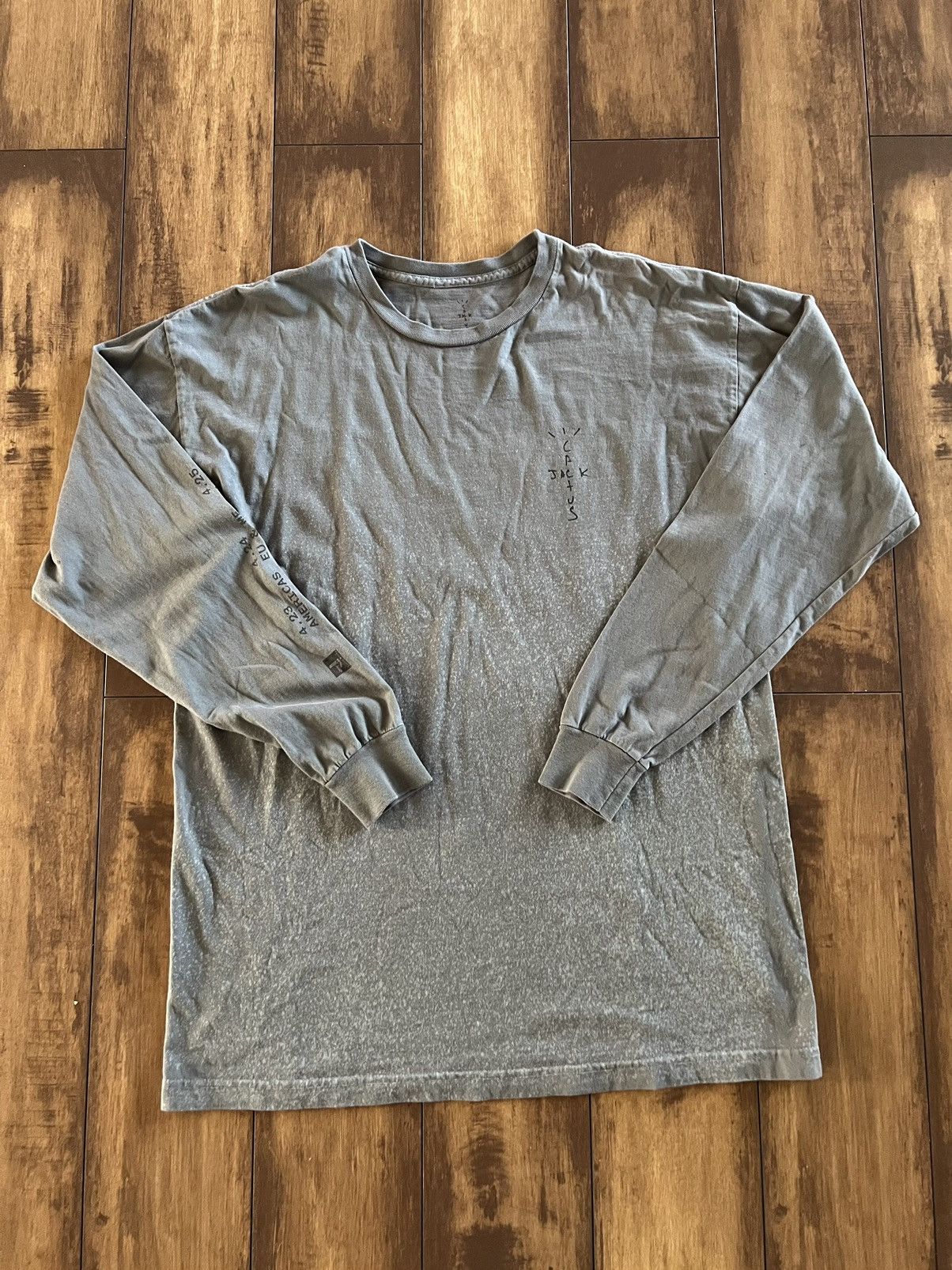 Travis Scott Cactus jack Fortnite Travis Scott back bling long sleeve ...