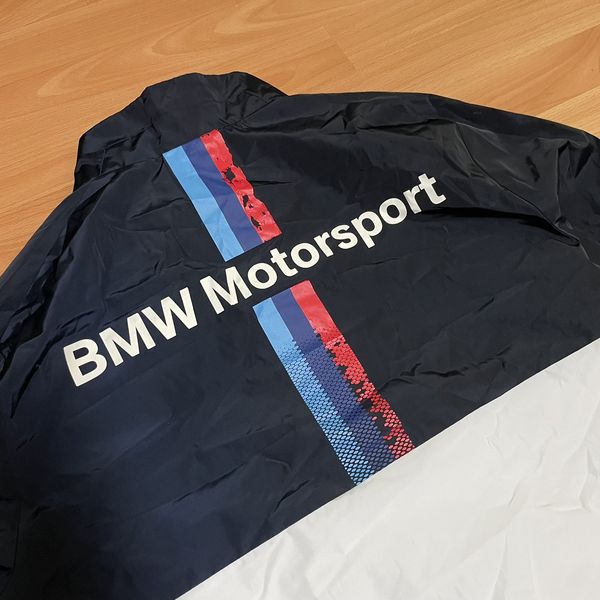 Sportswear BMW motorsport nylon zip jacket big back logo | Grailed