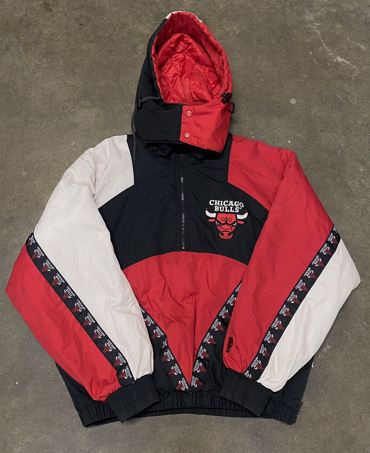 NBA × Pro Player × Vintage Vintage Chicago Bulls NBA Pro Player Jacket ...