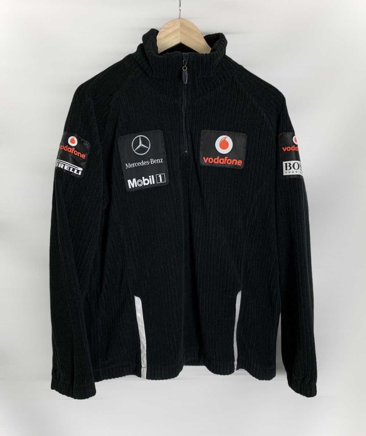 Hugo Boss Mercedes McLaren Boss Vodafone Racing Team Vintage Fleece ...