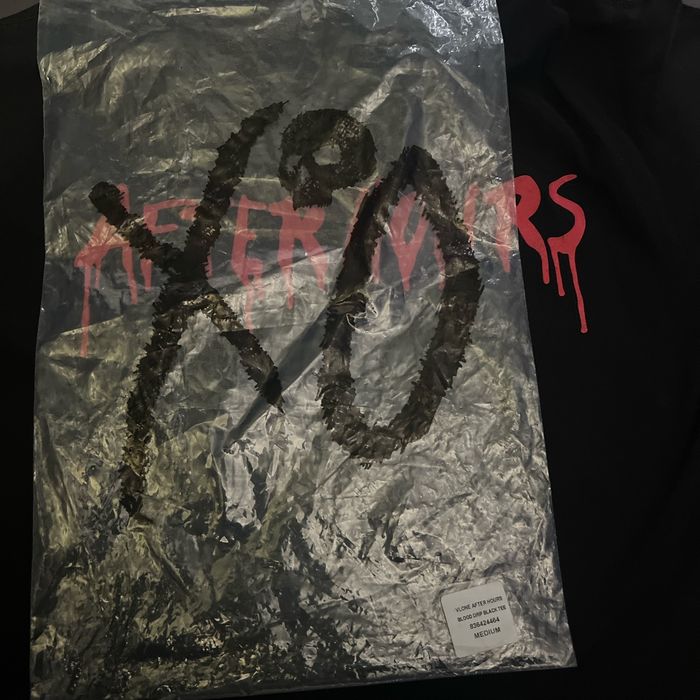 Vlone after hours vlone drip tee | Grailed
