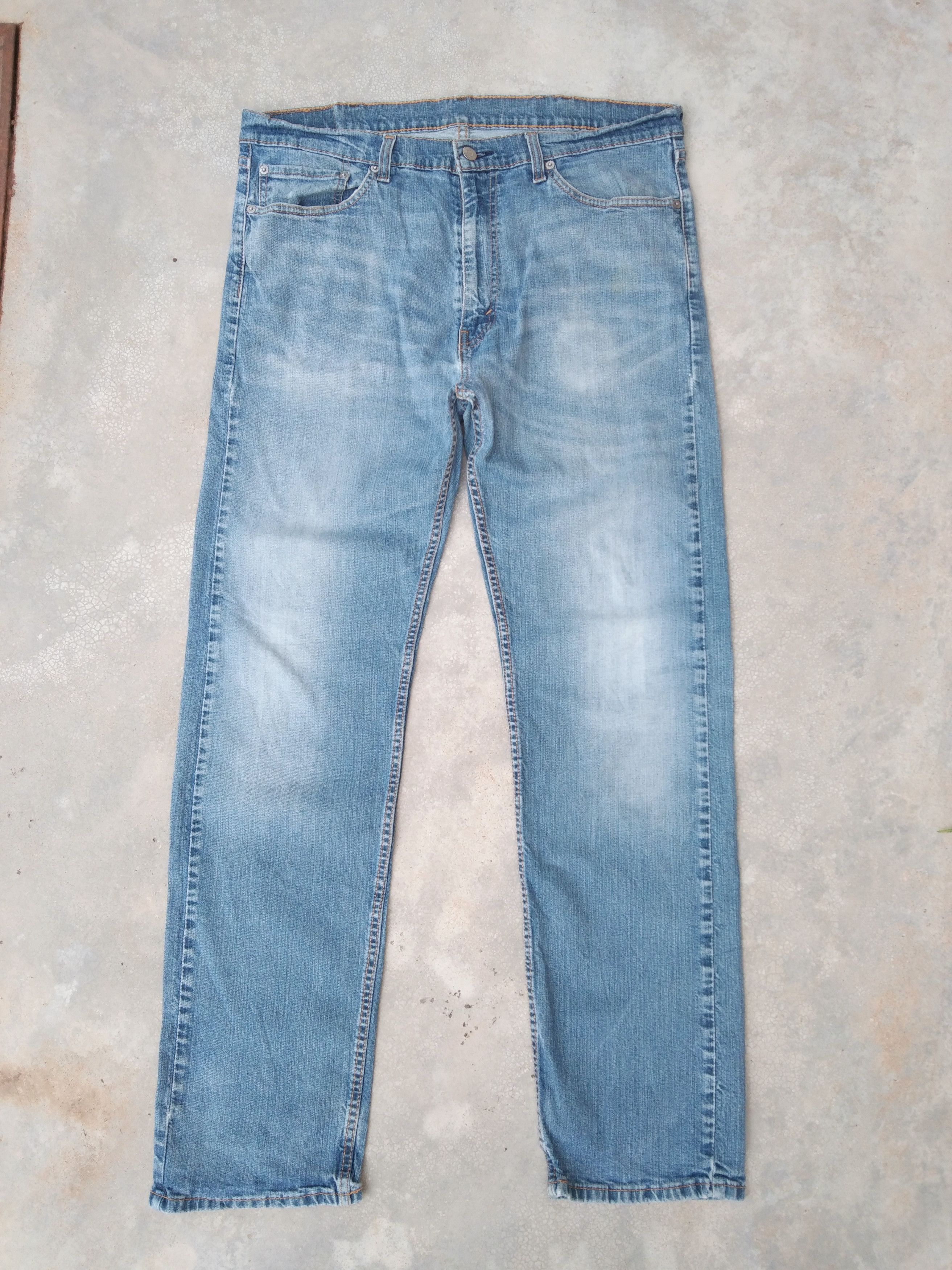 Vintage Vintage Levi's Jeans 505 Light Wash Denim 37x33 | Grailed