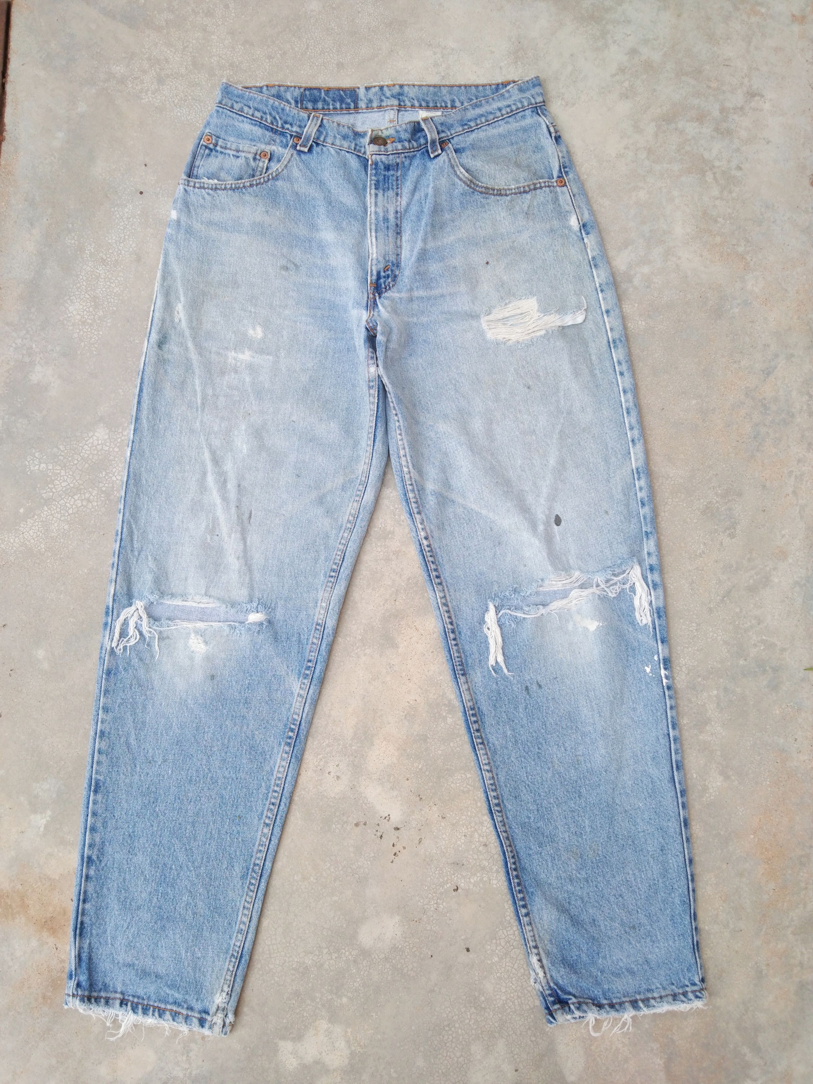 Jean × Levi's × Vintage 90s Vintage Levi's Jeans 560 Made In USA Perfect Distressed | Grailed