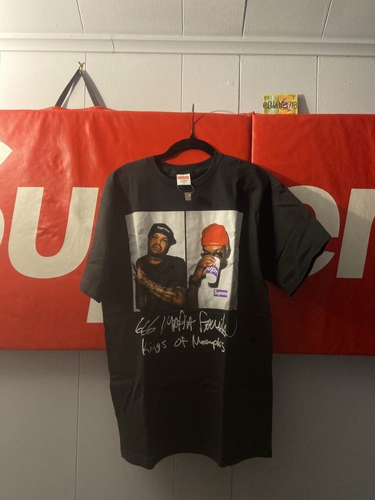 Supreme Supreme FW12 Three 6 Mafia Tee DSWT Black | Grailed