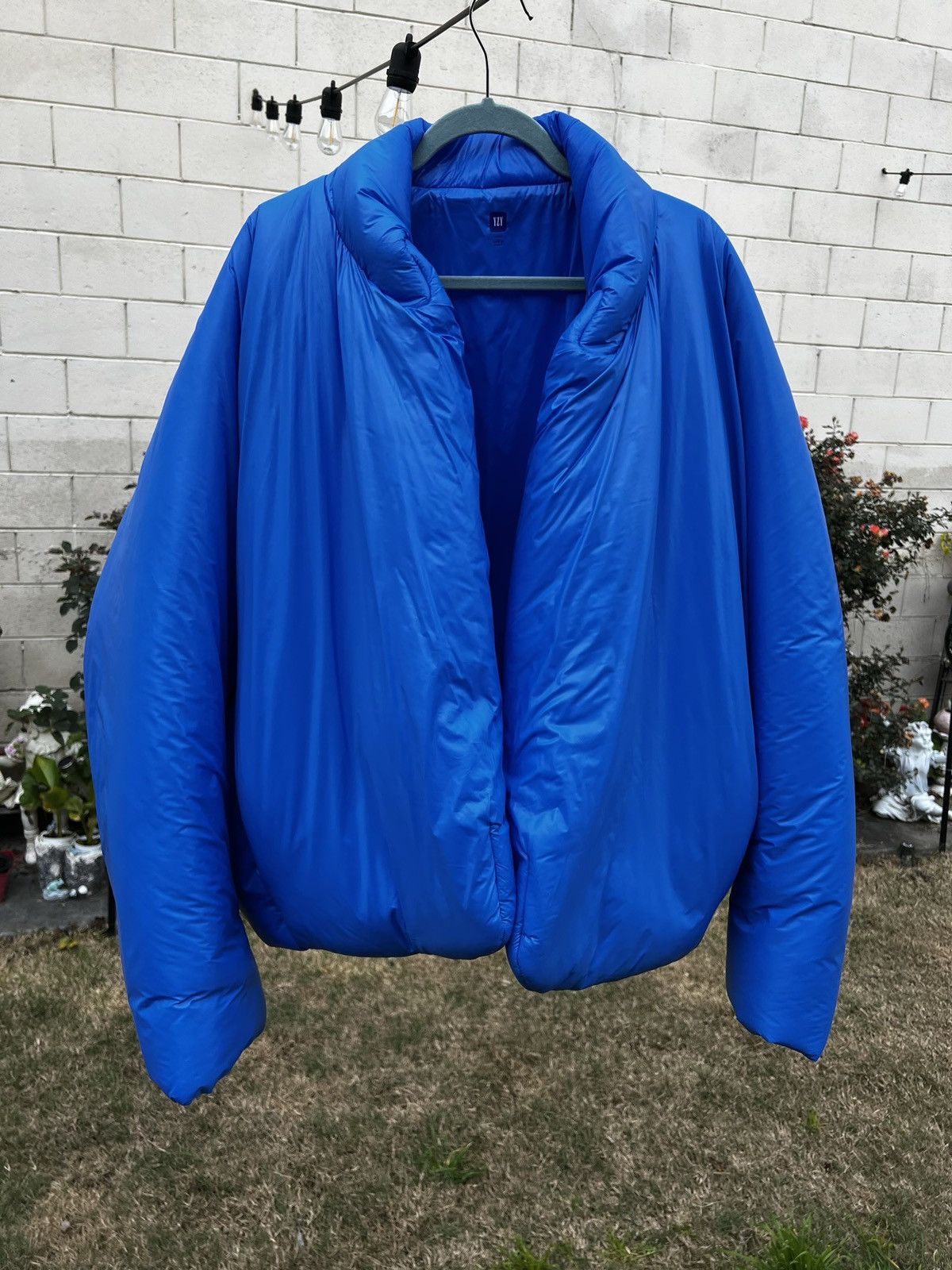 Gap Yeezy Gap Blue Round Jacket | Grailed