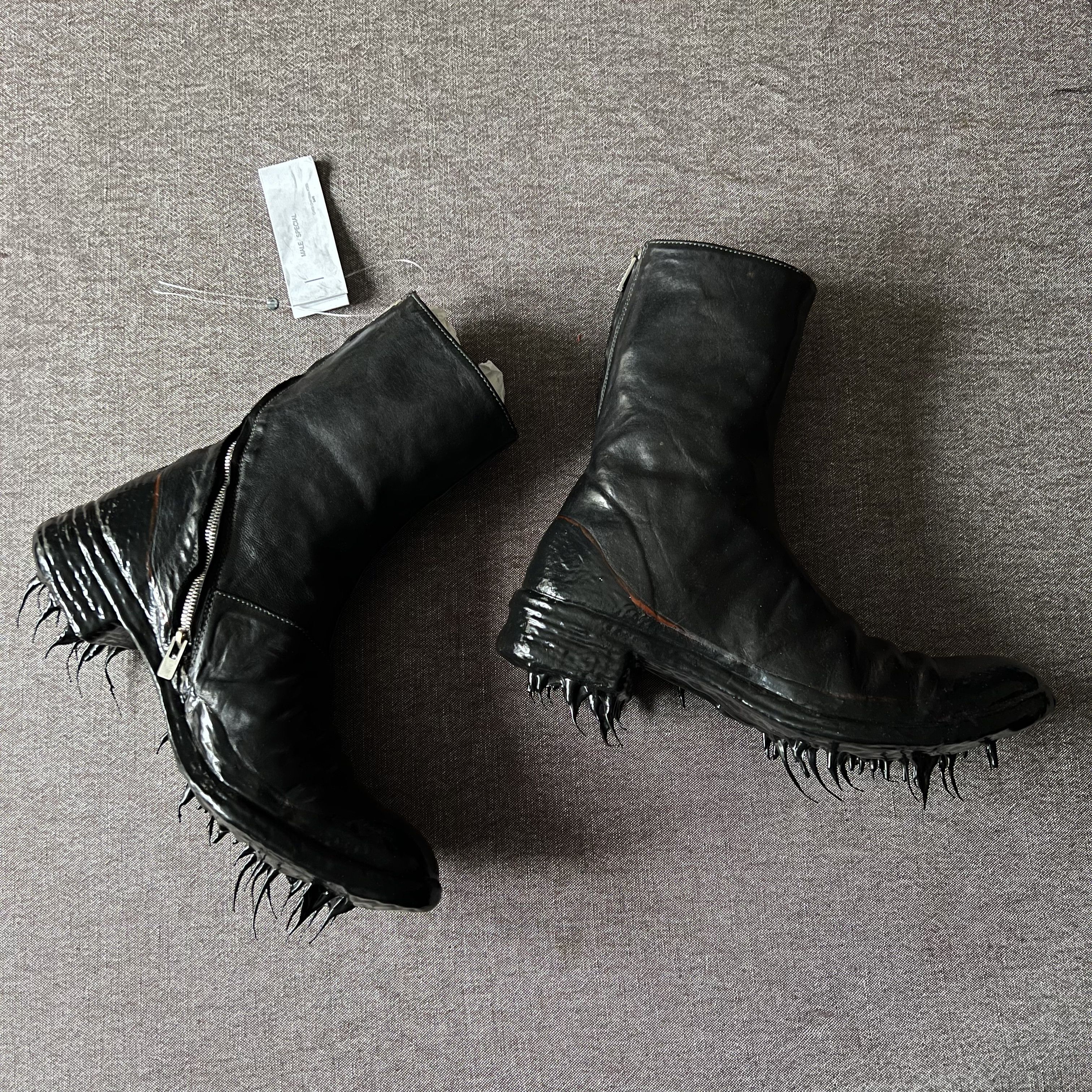 Carol Christian Poell Carol Christian Poell CCP drip tornado boots ...