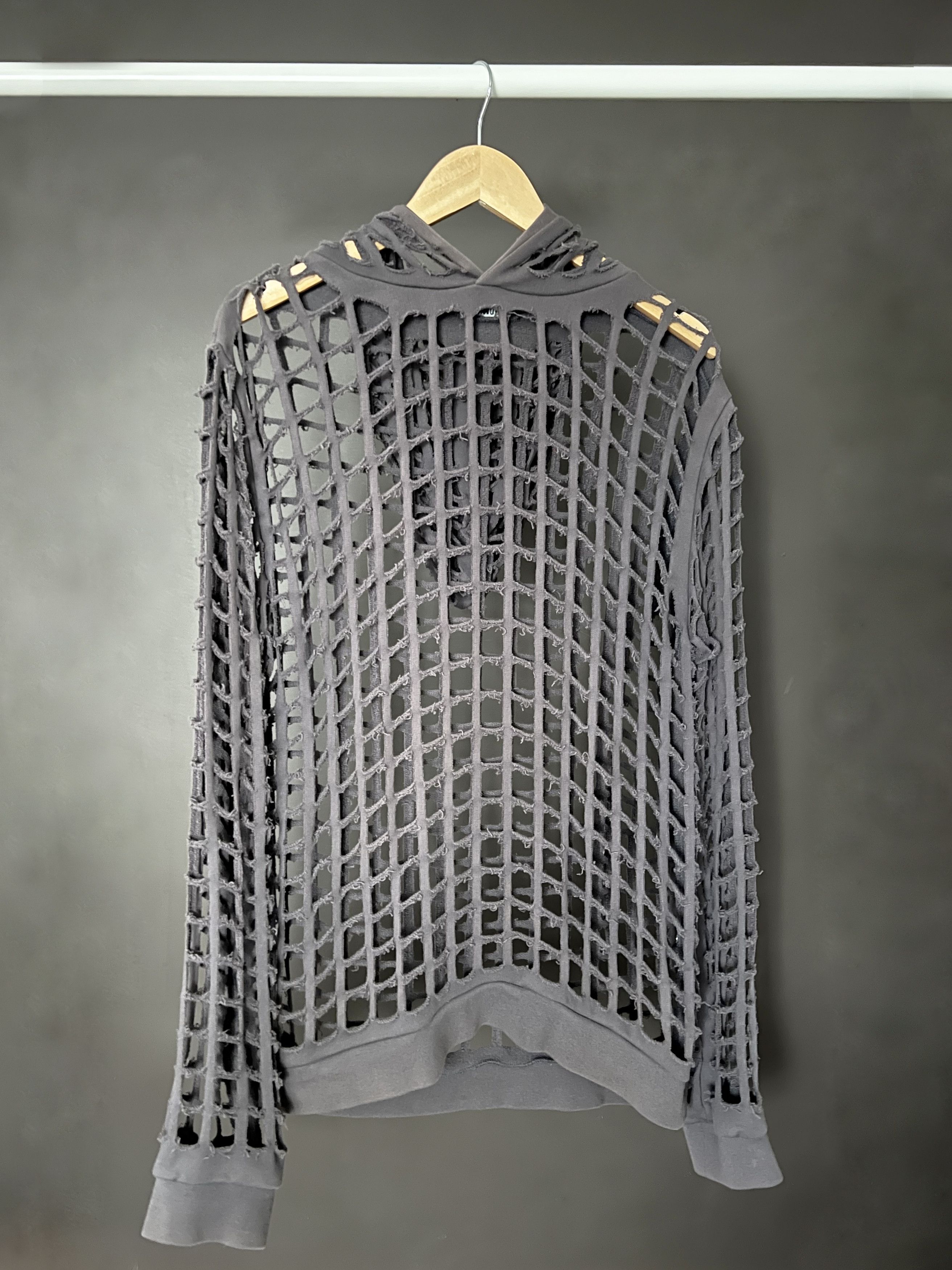 Raf Simons Raf Simons Archive 2006 Laser Cut Hoodie | Grailed