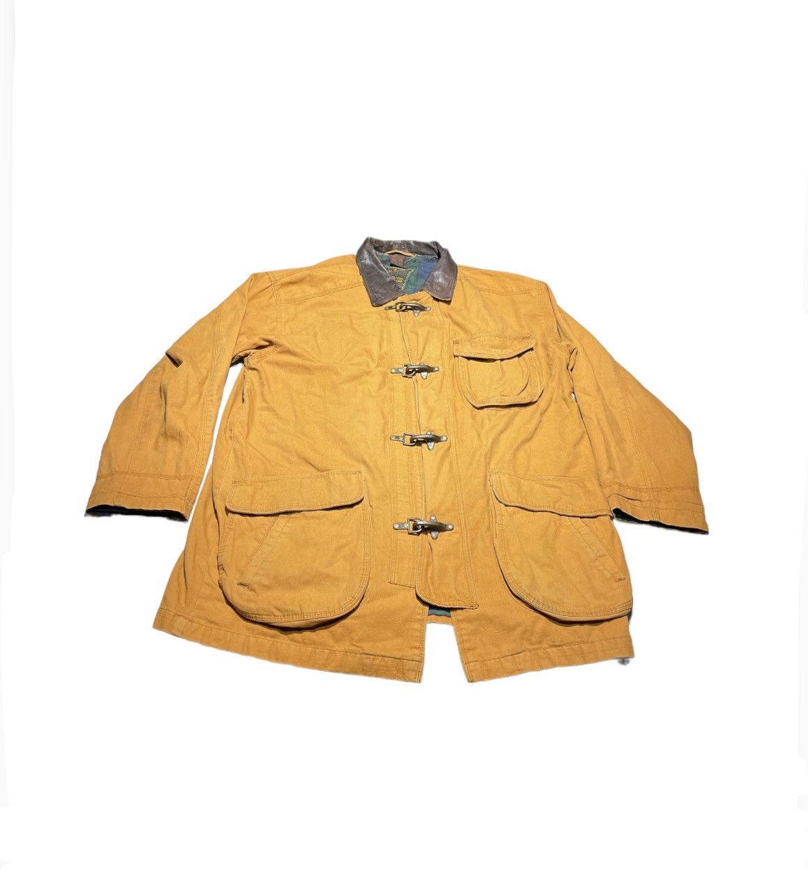 Vintage Vintage 90s the dual control clasp closure fireman jacket | Grailed