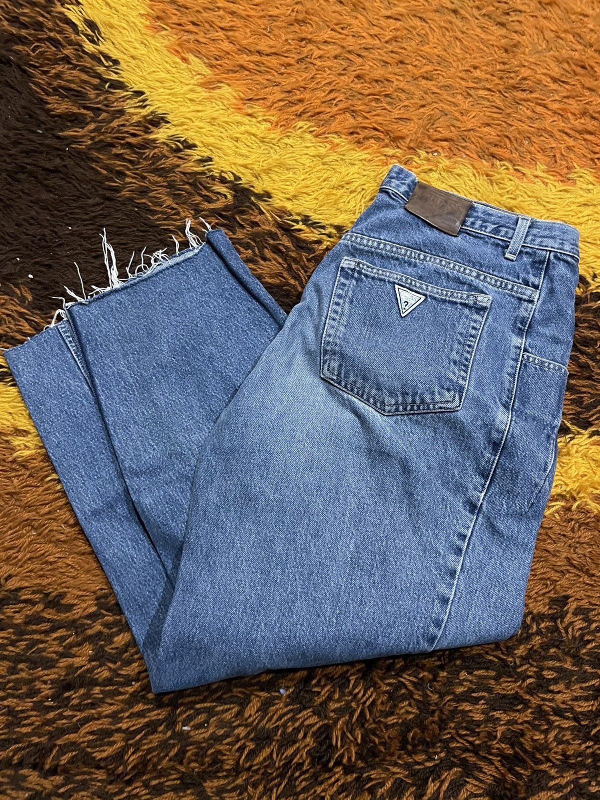 Guess × Made In Usa × Vintage Early 1990s Guess Denim Jeans X Vintage ...