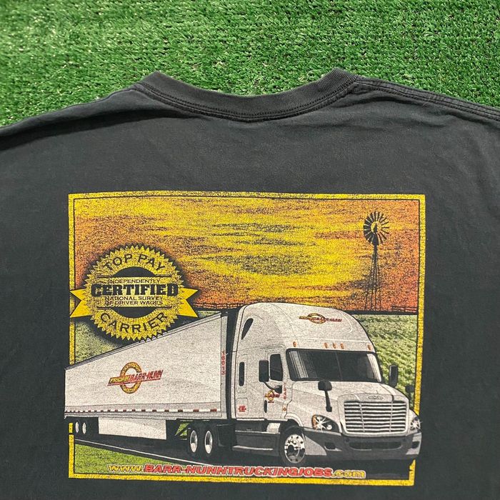 Vintage Freight Trucking Vintage Grunge Trucker T-Shirt | Grailed