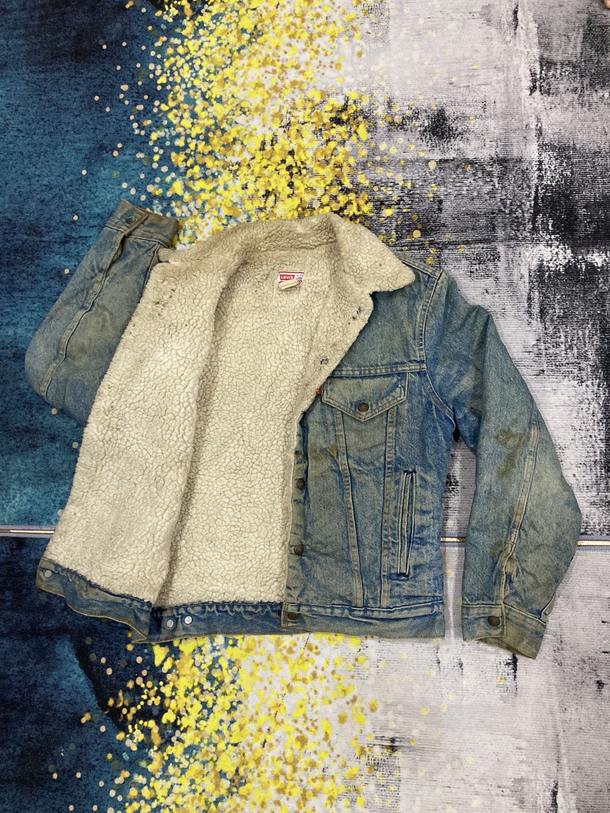 Levi's × Levi's Vintage Clothing Vintage Levi’s Oren Tag Sherpa Denim ...