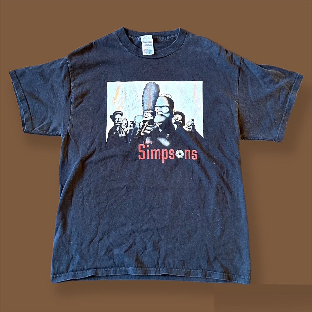 Streetwear × The Simpsons × Vintage The Simpsons "Sopranos" bootleg tee ...