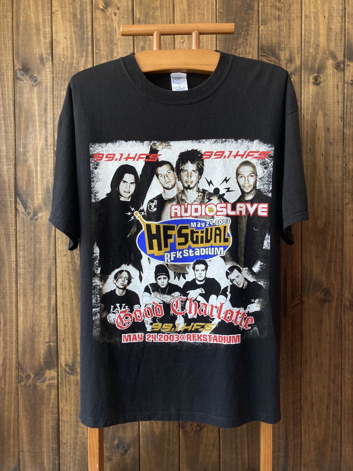 Vintage Vintage HFStival 2003 RFK Stadium Audioslave band tee | Grailed