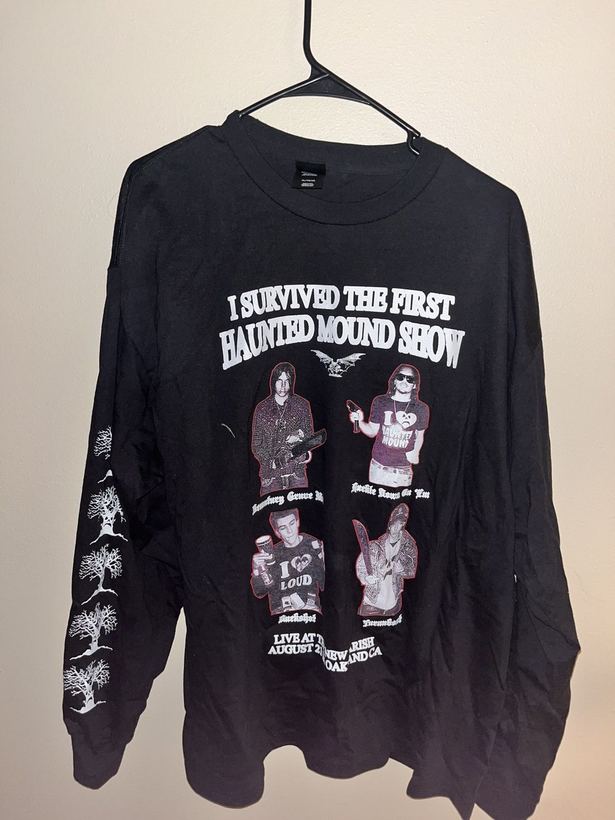 Haunted Mound HAUNTED MOUND OAKLAND CALIFORNIA CANCELLED SHOW MERCH ...