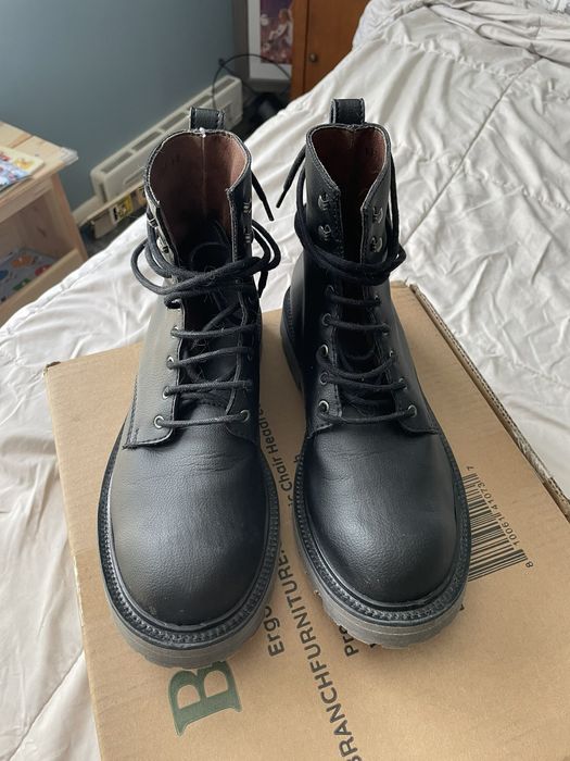 Ground Cover Cactus Leather Work Boots | Grailed