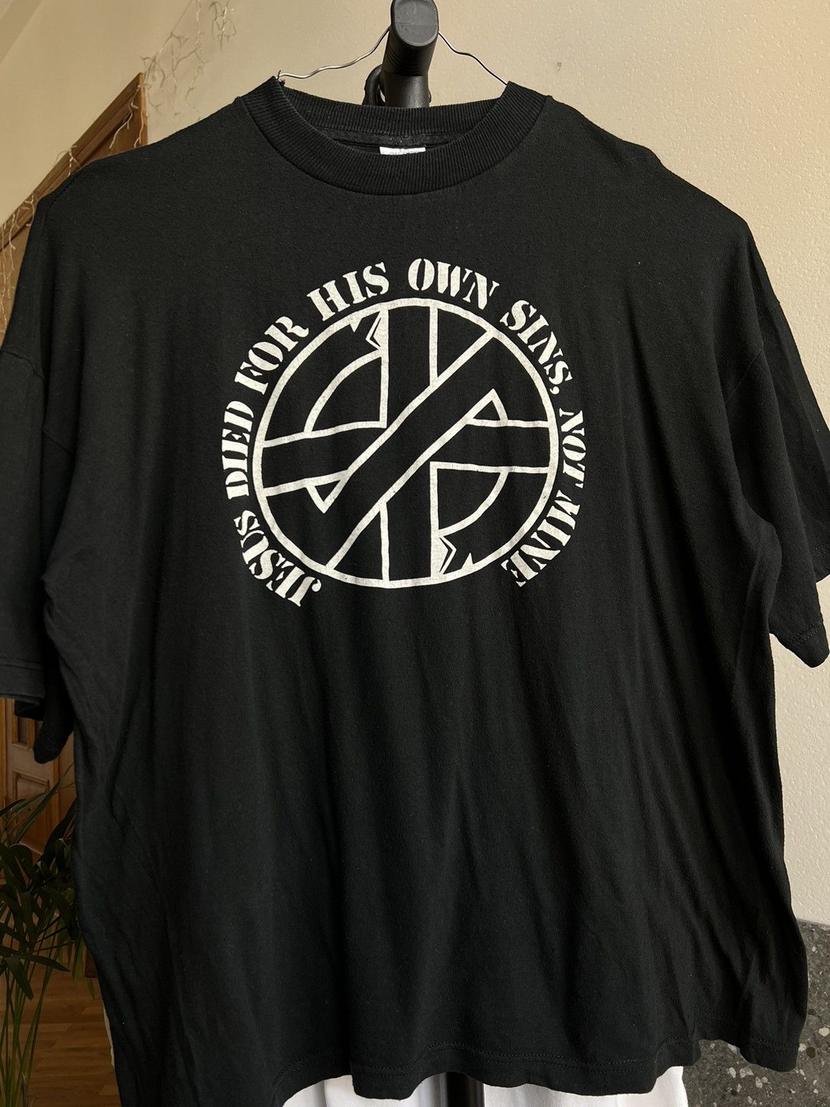 Vintage Vintage 90s Crass Anarcho punk Promo Tee Shirt | Grailed