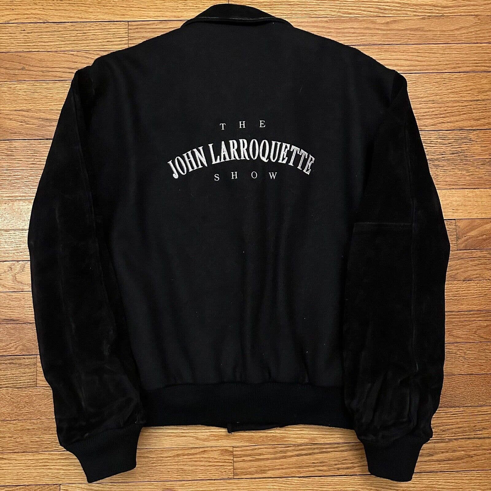 Vintage Vintage 90s John Larroquette Show Cast & Crew Varsity Jacket ...