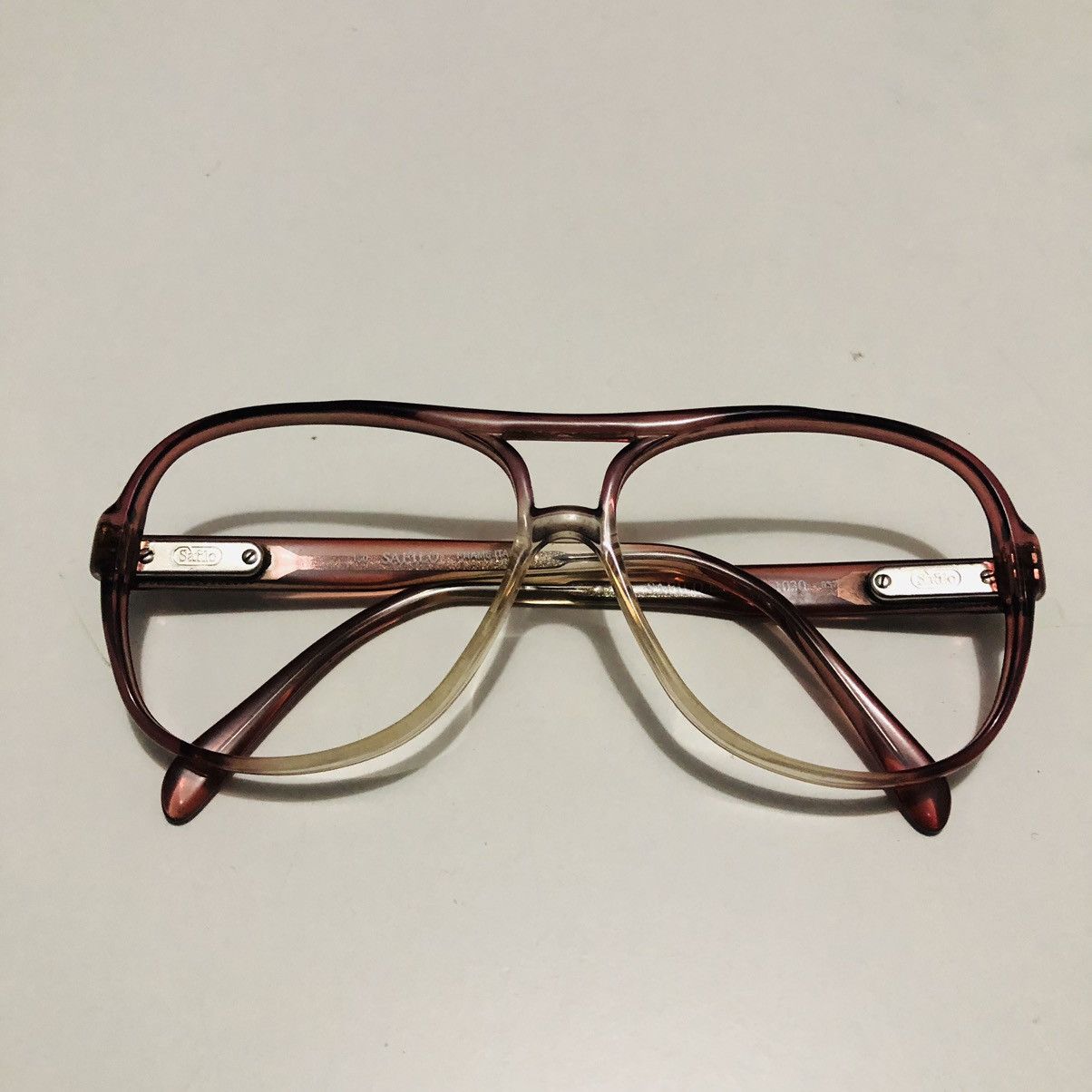 Safilo Vintage 80s Safilo Italian Sunglasses Pink Frames | Grailed