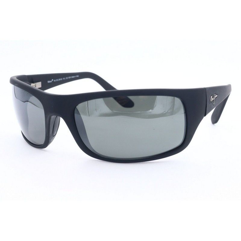 Maui Jim Maui Jim Peahi Mj 202 2m Rubber Black Sunglasses Polarized