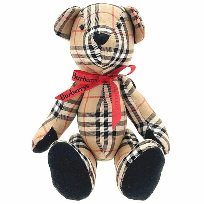 Burberry Burberry Plush 1998 Premium Collection Bear Canvas Beige ...