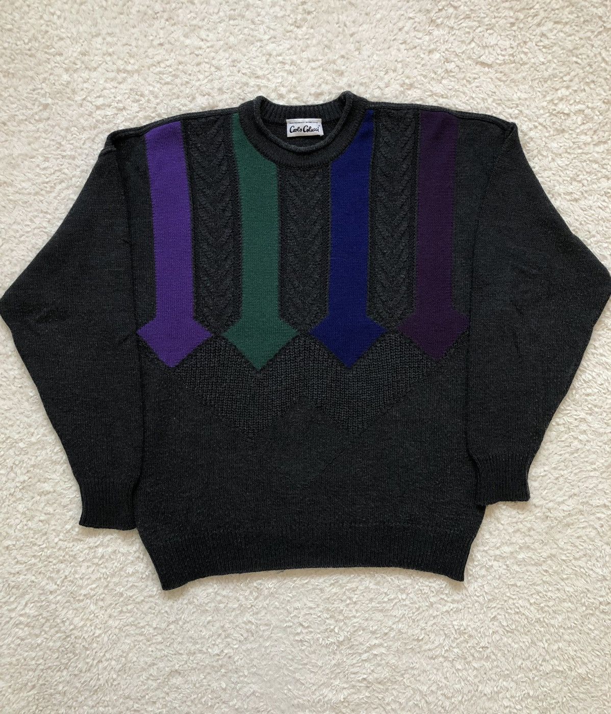 Carlo Colucci × Vintage Sweater Carlo Colucci vintage color | Grailed