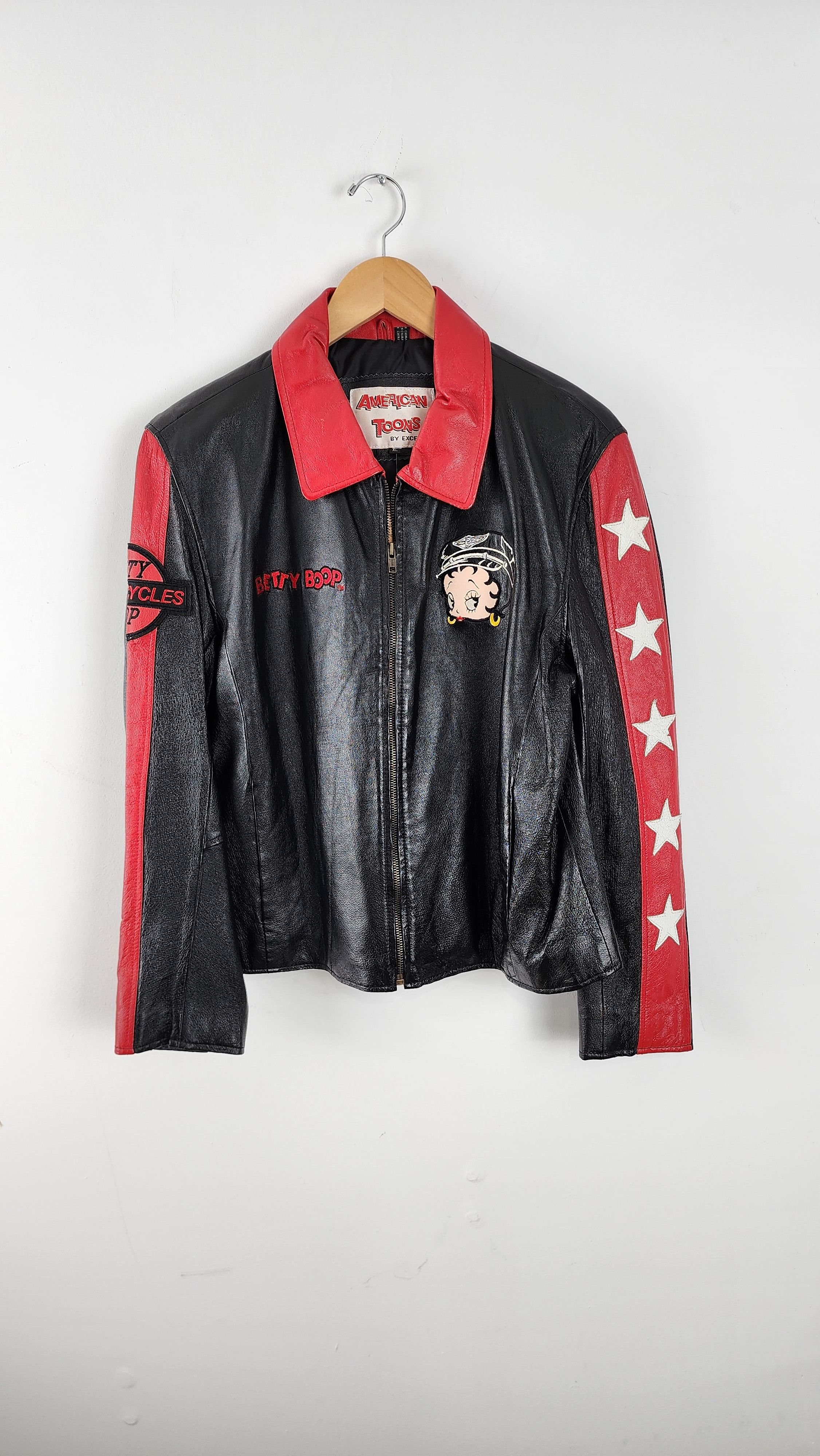 Excelled American Toons By Excelled Betty Boop Leather Jacket | Grailed
