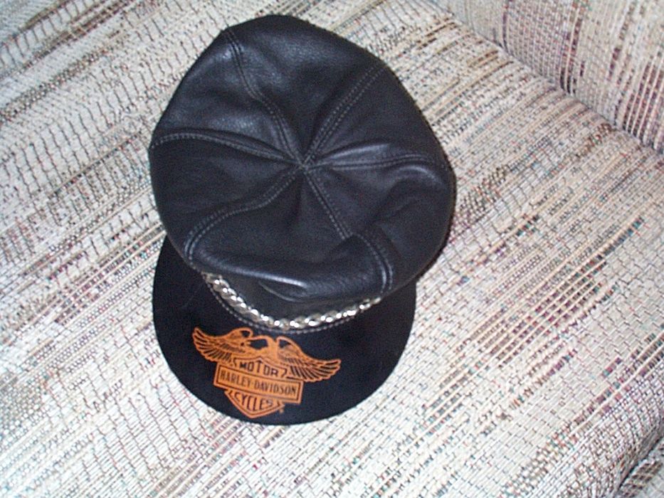 Harley Davidson Vintage Cap Harley Leather Motorcycle Biker Hat | Grailed