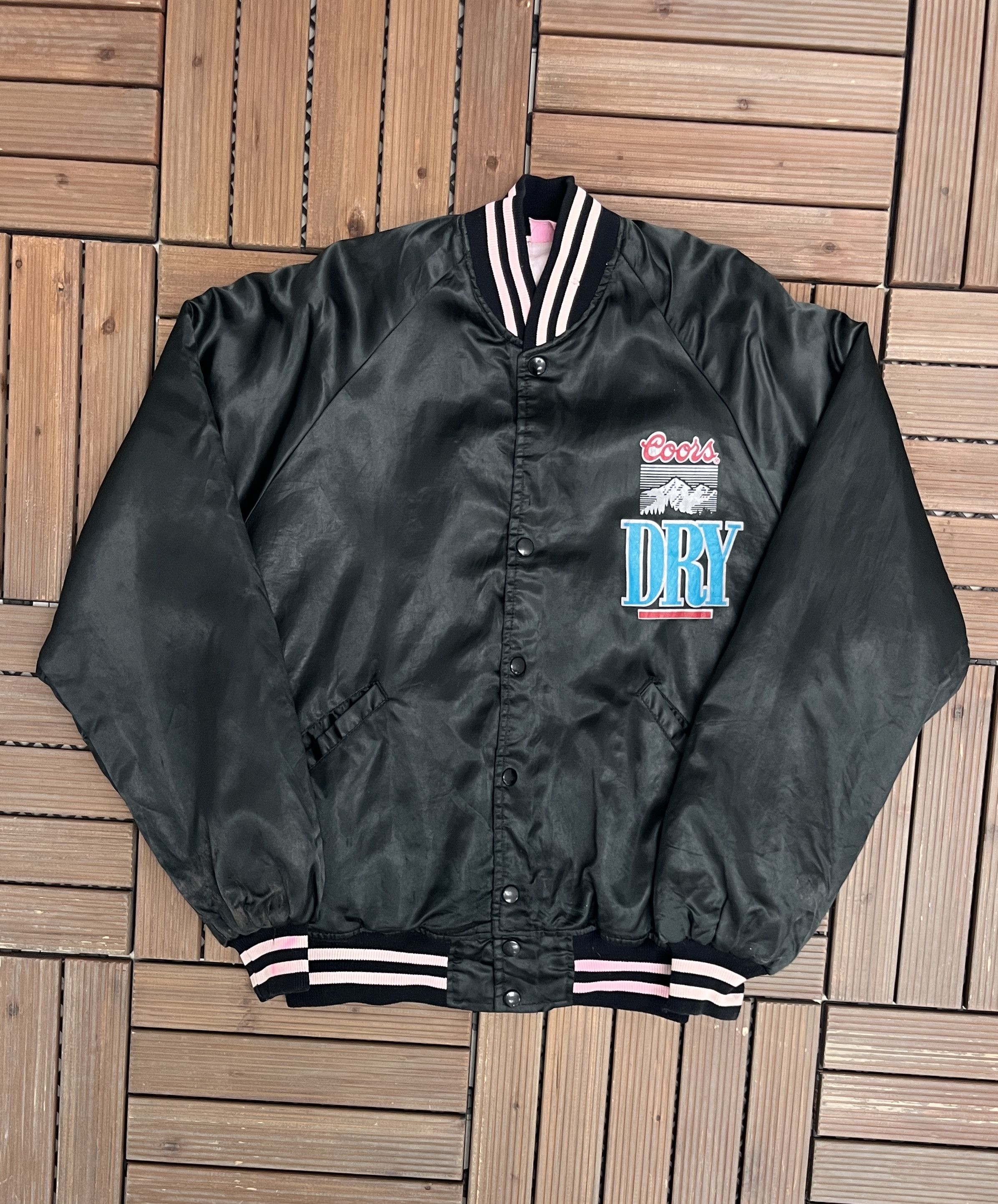 Vintage Coors Dry Vintage Varsity Jacket | Grailed