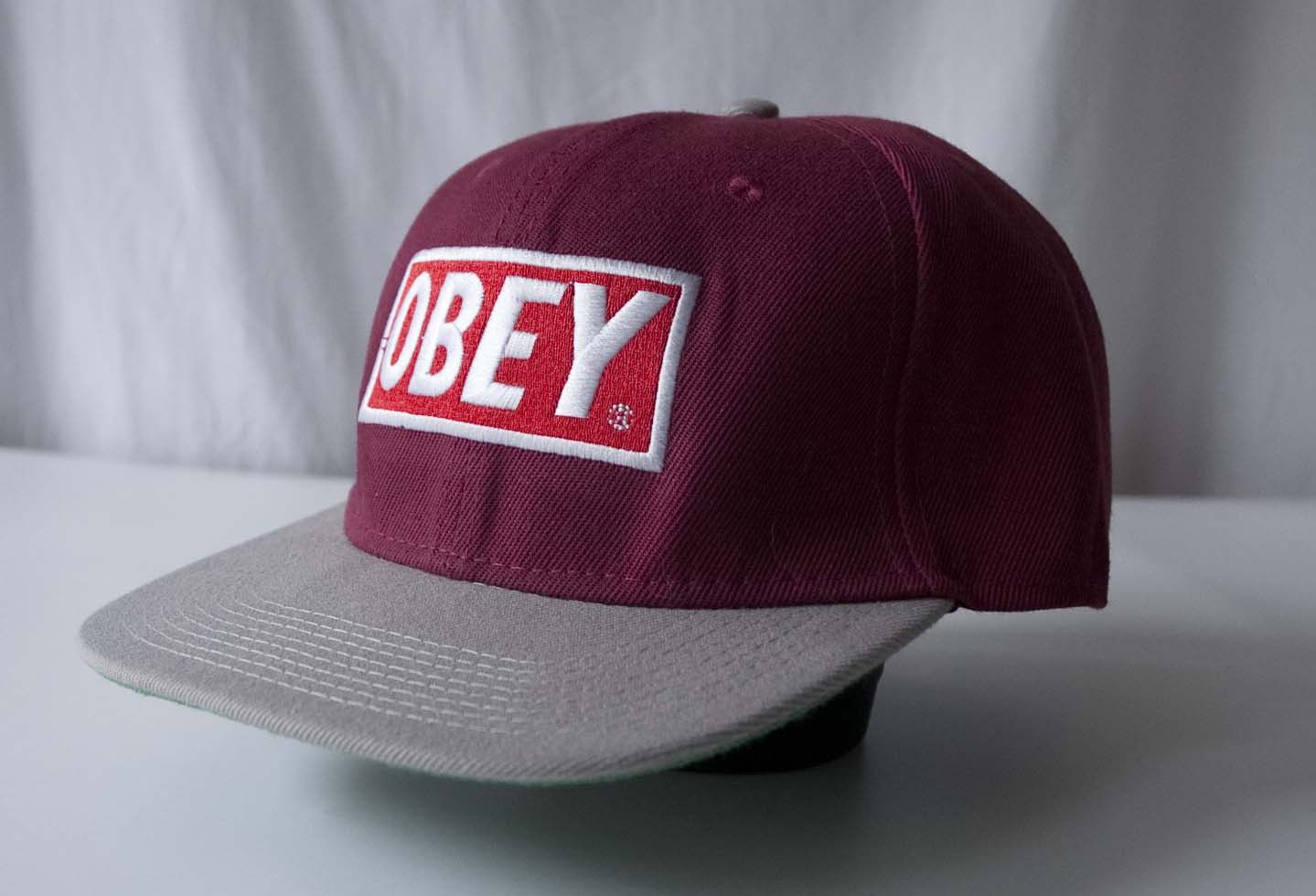 Obey × Streetwear Obey Cap Hat Spell Out Logo Snapback | Grailed