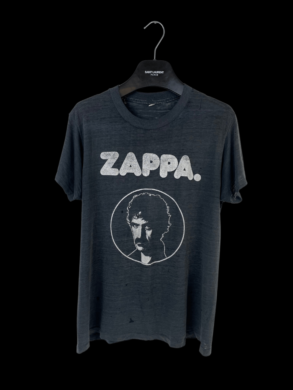 Band Tees × Made In Usa × Vintage Thrashed Frank Zappa Tee | Grailed