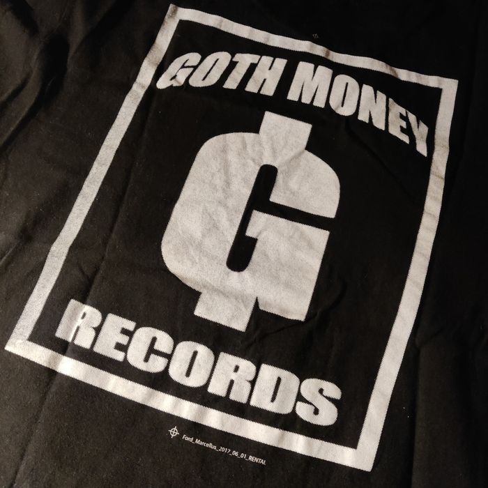 Goth Money Goth Money Records Monogram Tee | Grailed