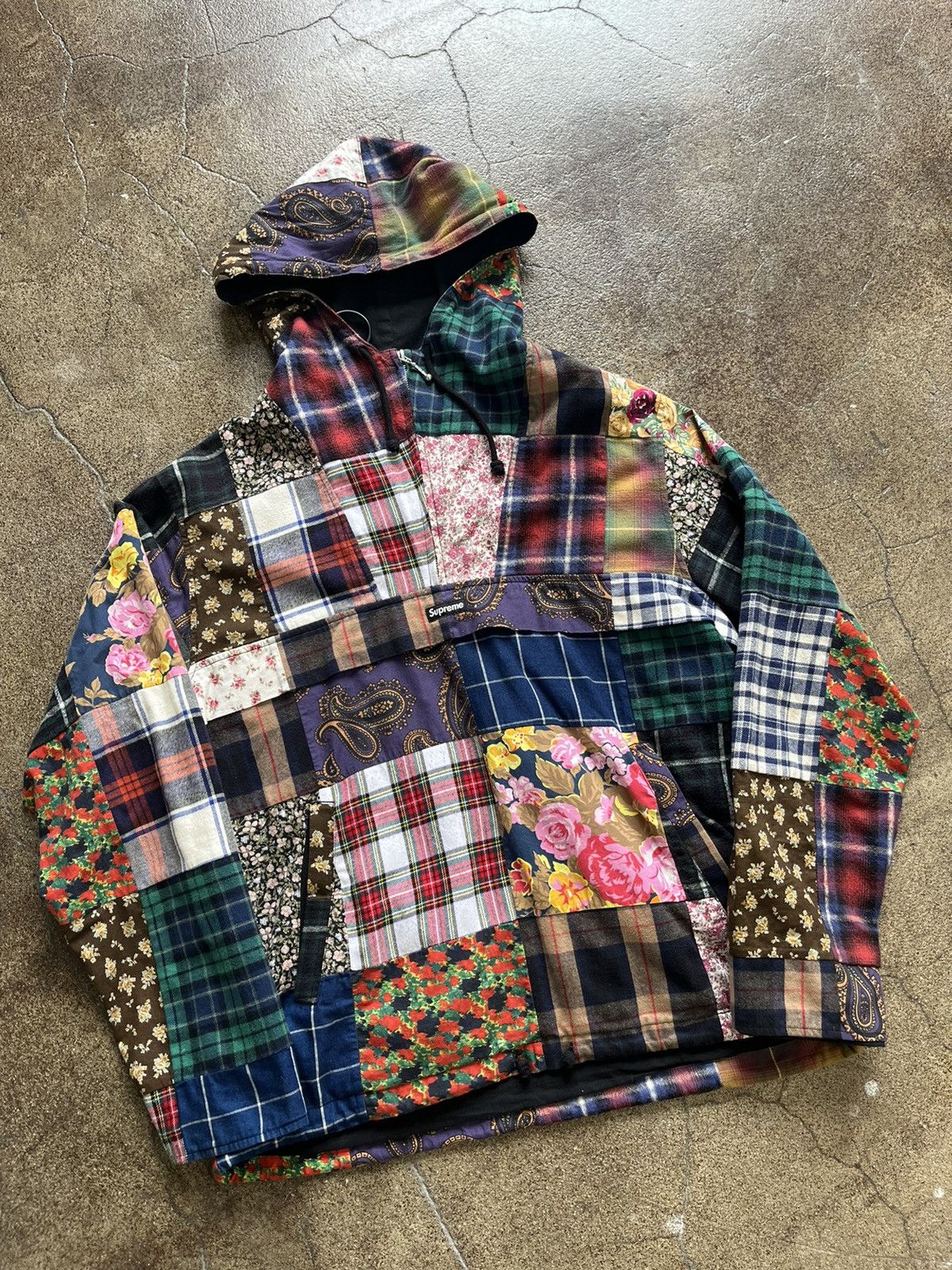 Supreme Supreme Patchwork Anorak FW16 | Grailed