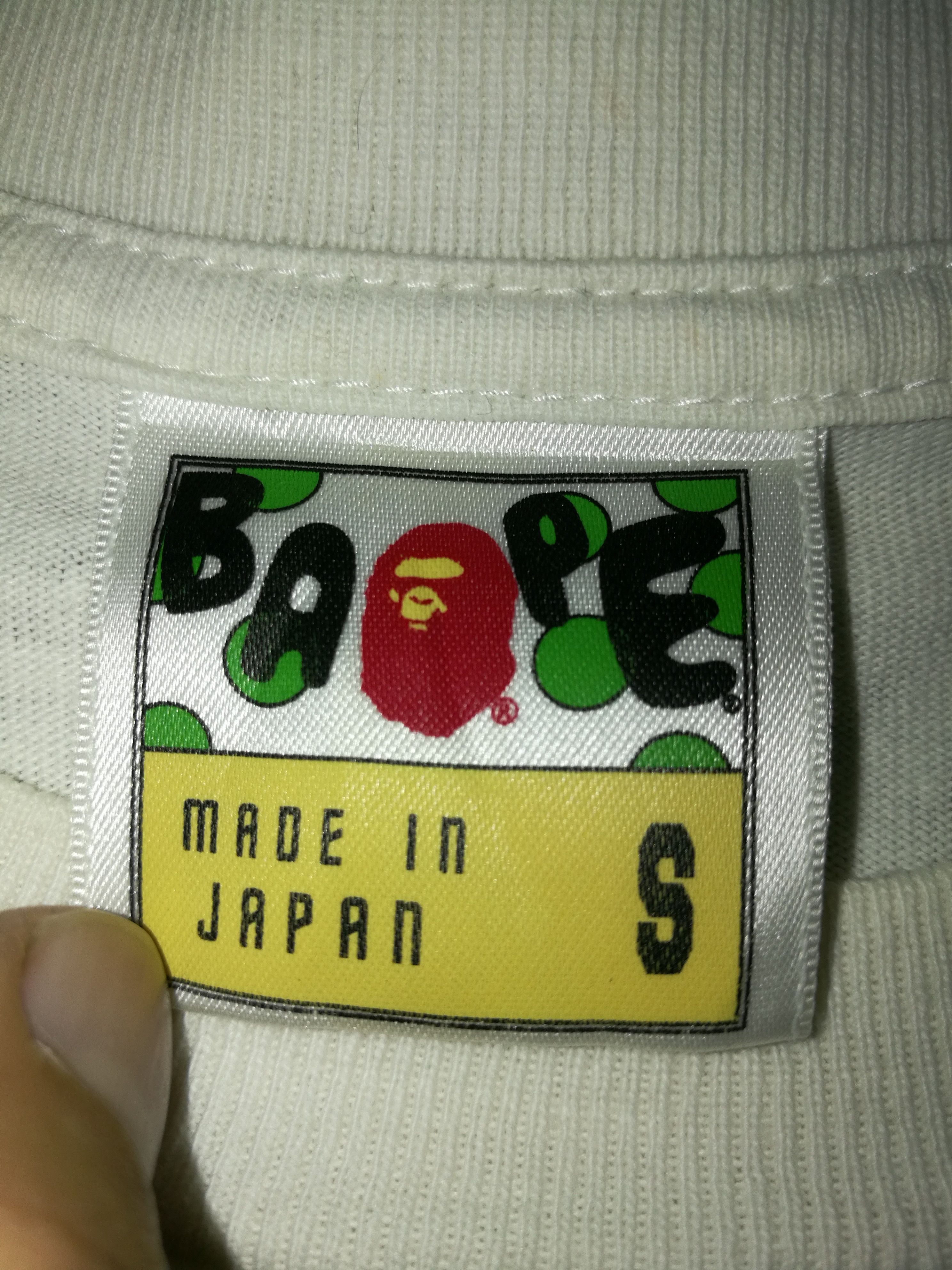 Bape Sale!Vintage 90's BAPE A Bathing Ape Japan BAPE Streetwear Big ...