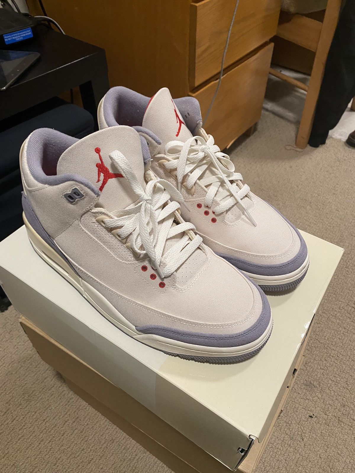 Nike Nike Jordan Retro 3 Muslin 11.5 | Grailed