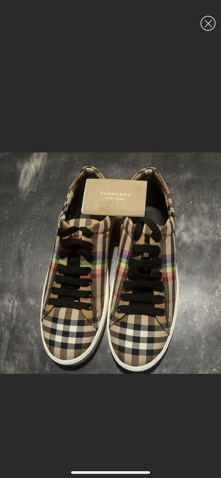 Burberry Burberry Rainbow Check | Grailed