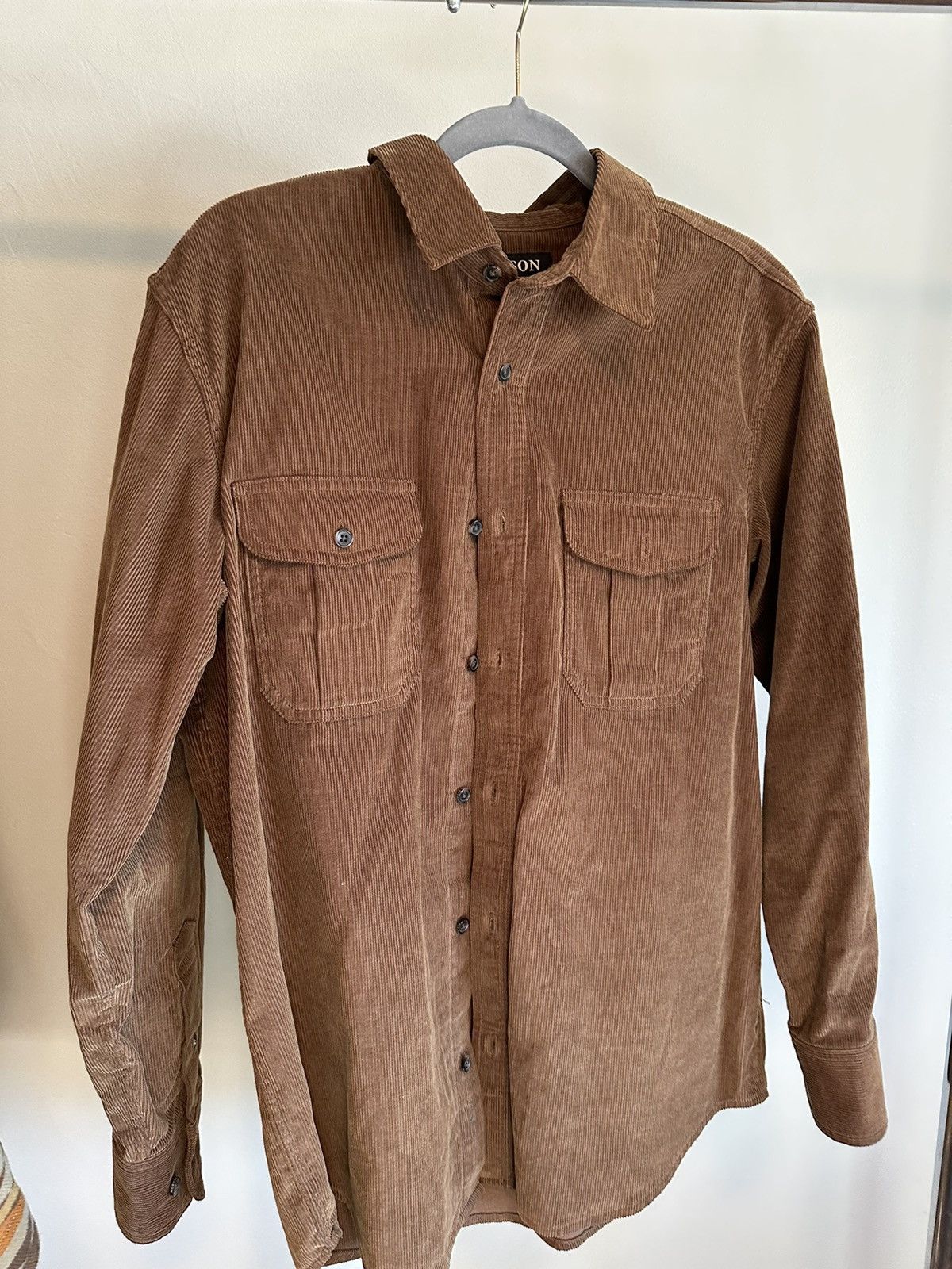 Filson Filson Brown Corduroy Button up | Grailed