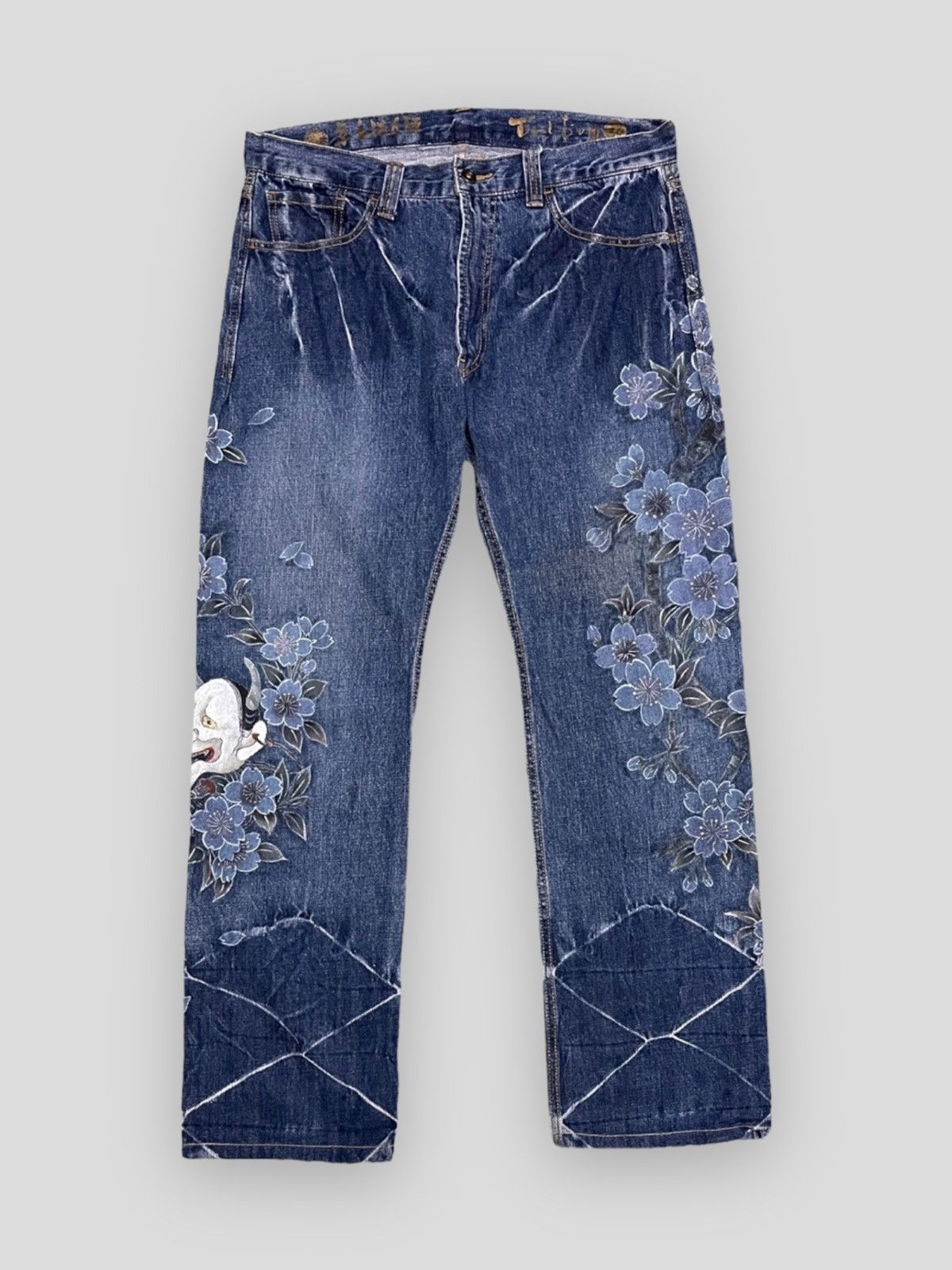 Beauty Beast × Japanese Brand × Vintage 1980 JAPAN KARAKURI TAMASHI ...