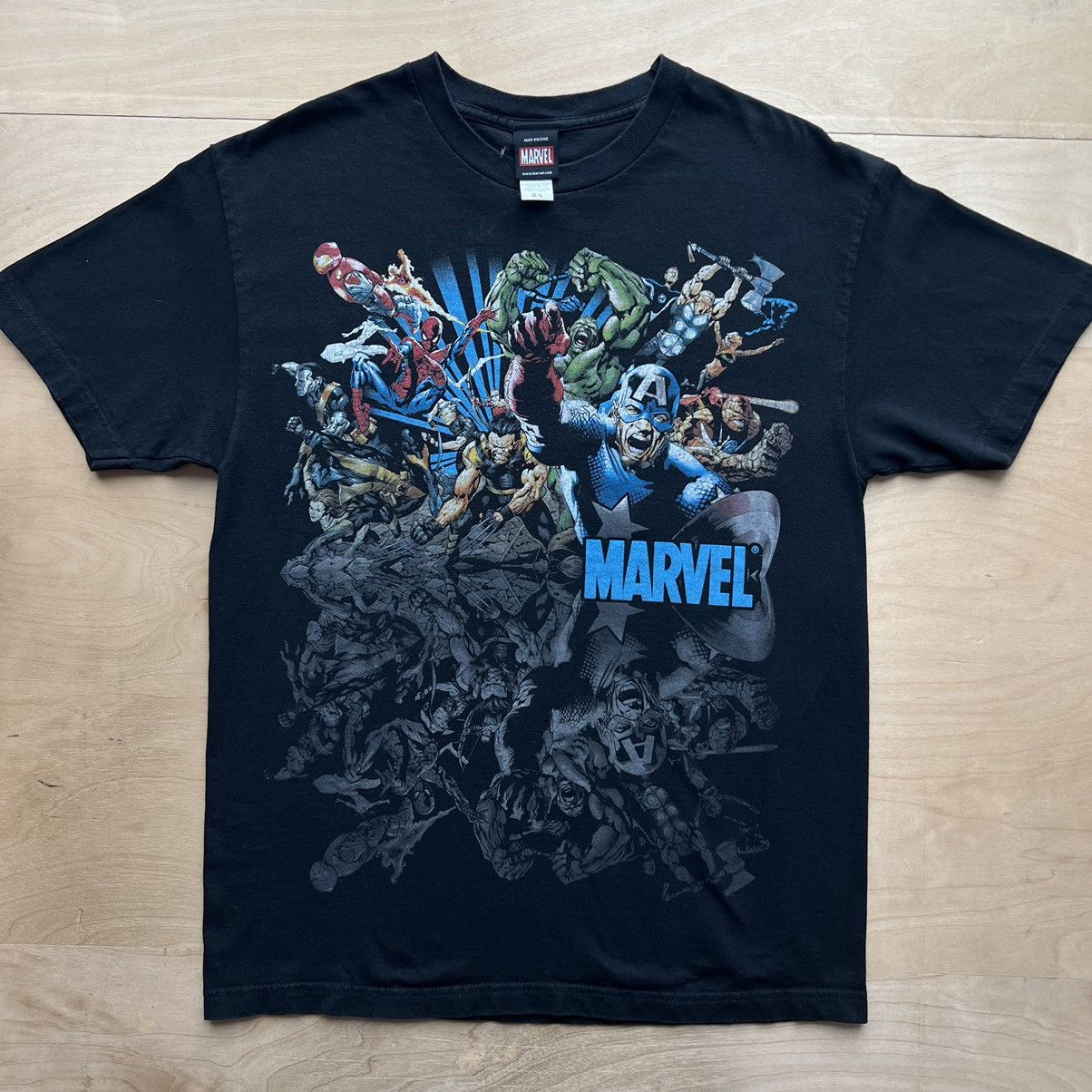 Mad Engine × Marvel Comics × Vintage Vintage Marvel Mad Engine Shirt ...