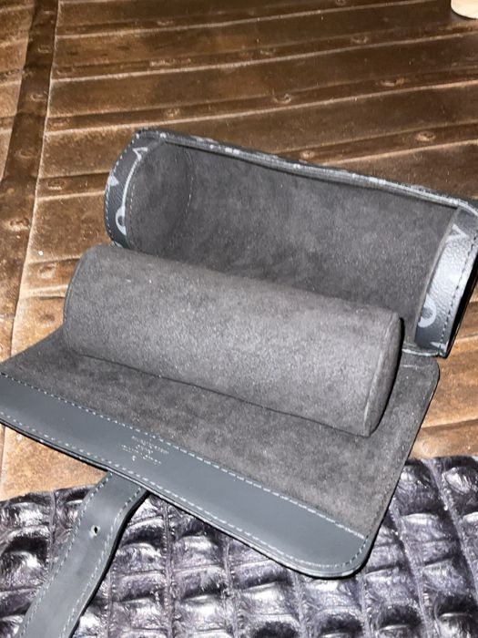 Louis Vuitton 3 watch roll leather case | Grailed