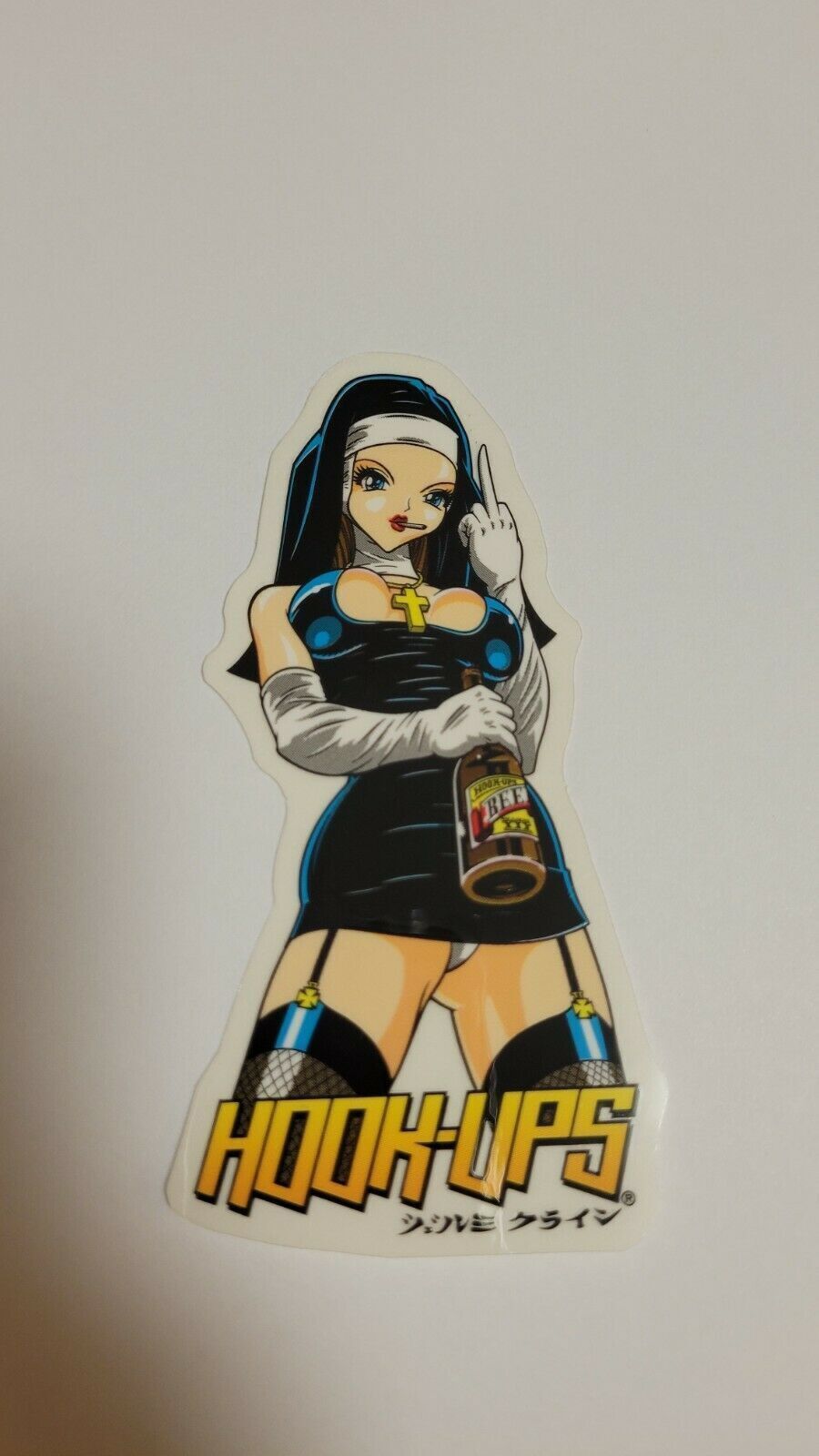 Hook-Ups JEREMY KLEIN NUN HOOK STICKER SUPREME FUCT ANIME | Grailed