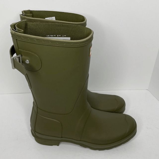Hunter Hunter Short Original Green Boots | Grailed